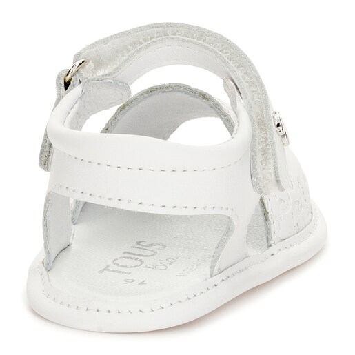 Sandalia Mini Walk Mossaic Blanco | TOUS