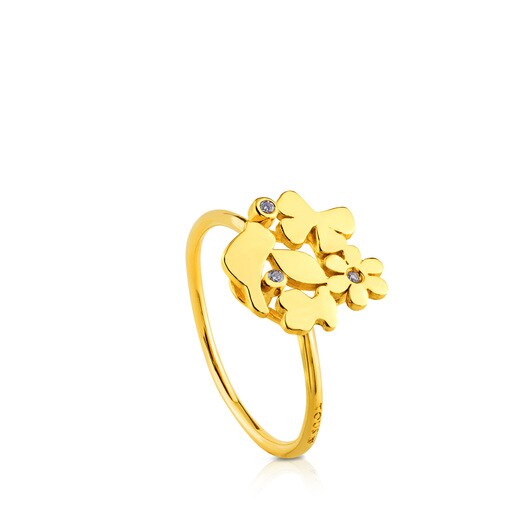 Gold Nature Ring | TOUS