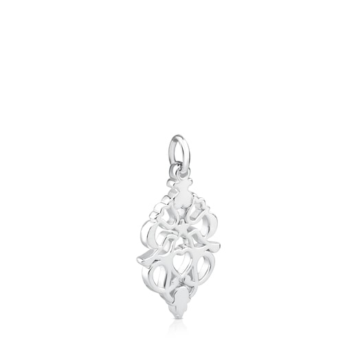 Kleiner Anhänger Motif Power aus Silber | TOUS