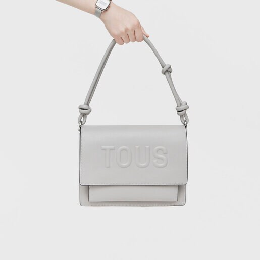 Sac à bandoulière Audree gris moyen TOUS La Rue New | TOUS