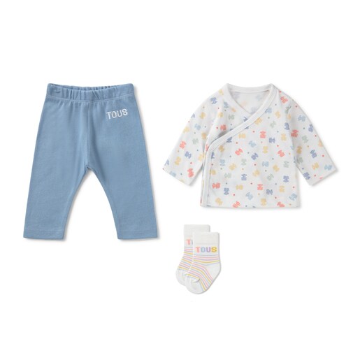 Newborn baby set in Star sky blue | TOUS