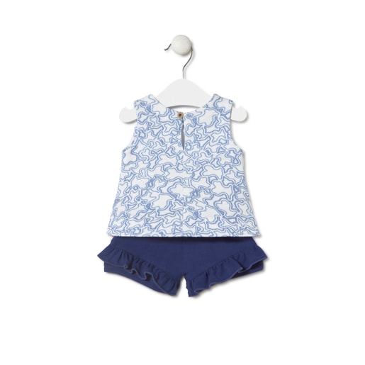 Girl s outfit in Kaos blue | TOUS