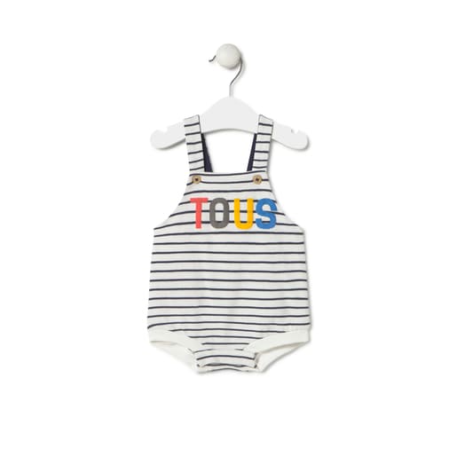 Baby romper in Navi navy blue | TOUS