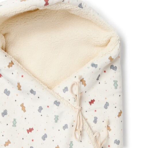 Saco universal para cuco Charms blanco | TOUS
