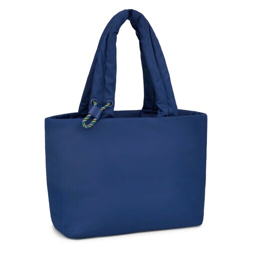 Large navy blue TOUS Marina Tote bag | TOUS