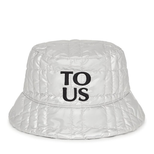 Silver-colored TOUS Empire Padded Bucket hat | TOUS