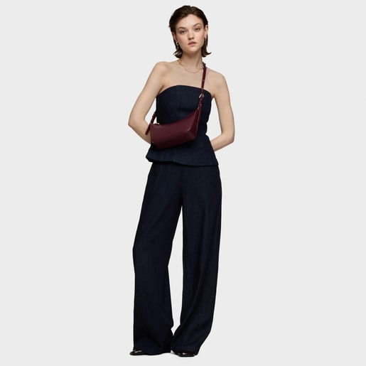Burgundy Shoulder bag TOUS City | TOUS