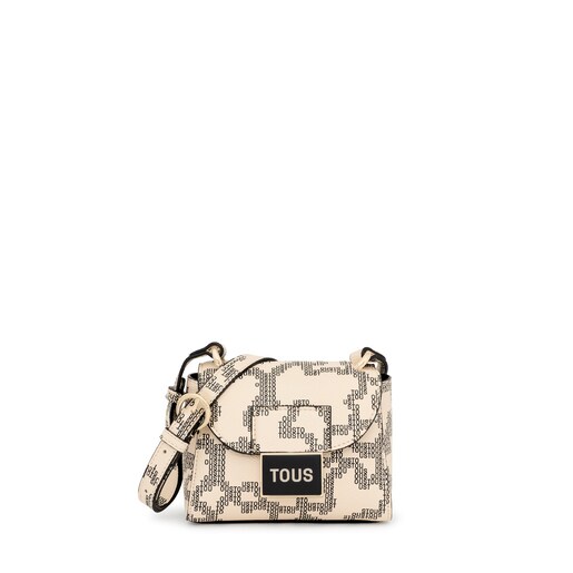 Beige Kaos Pix Mini crossbody bag | TOUS