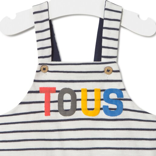 Baby romper in Navi navy blue | TOUS