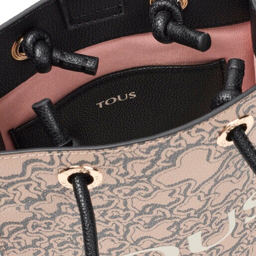 Taupe TOUS Kaos Mini Evolution Mini Handbag | TOUS