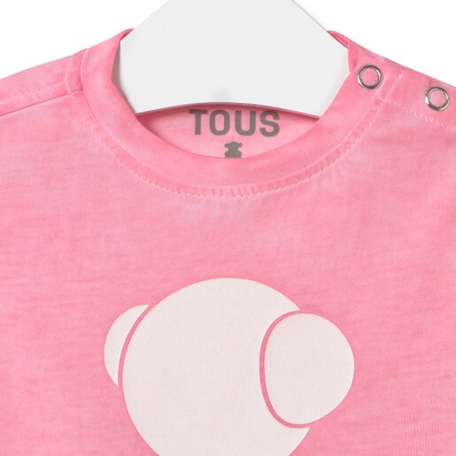 Bold Bear dyed t-shirt in Casual pink | TOUS
