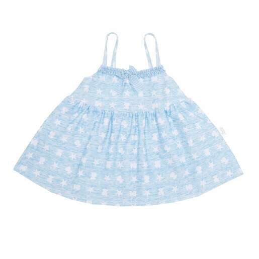 Camiseta tirantes playa Swim Star Bruma | TOUS