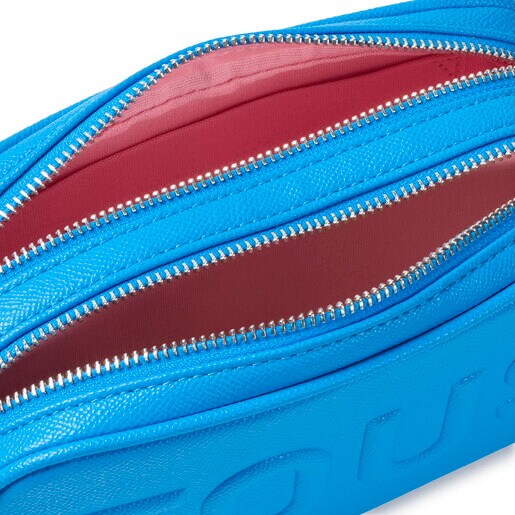 Blue TOUS La Rue Crossbody reporter bag | TOUS