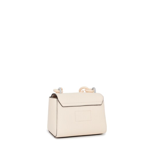 Mini sac à bandoulière TOUS Sylvia beige | TOUS