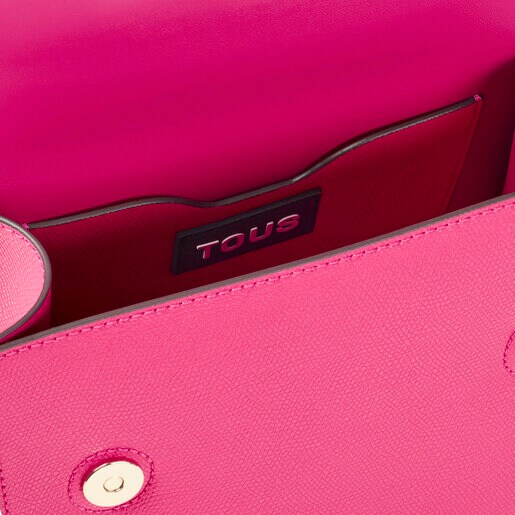 Small fuchsia-colored TOUS Sylvia Crossbody bag | TOUS