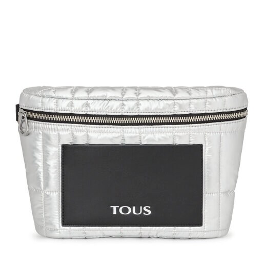 Medium silver-colored TOUS Empire Padded Waist bag | TOUS