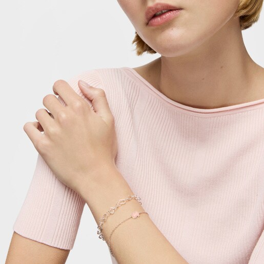 Pulsera TOUS Color de Plata con Cuarzo | TOUS