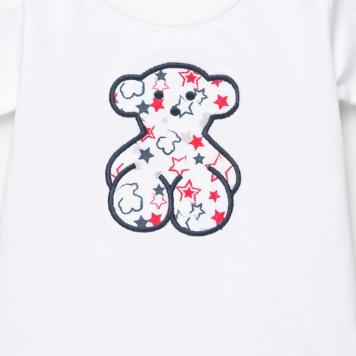 Camiseta de playa Stamp Blanco | TOUS