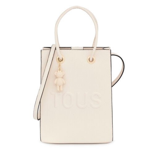 Ivory-colored TOUS La Rue Pop Minibag | TOUS