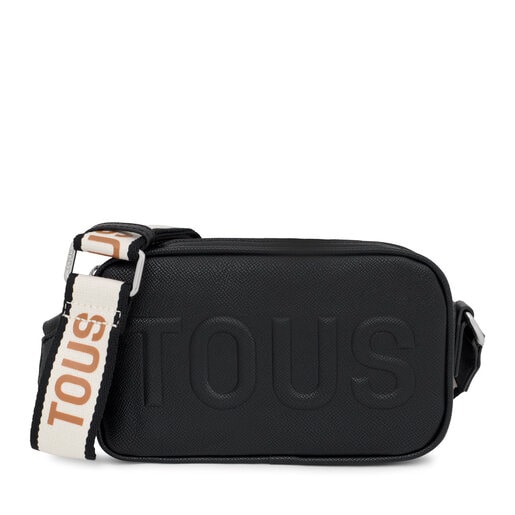 Black TOUS La Rue Crossbody reporter bag | TOUS