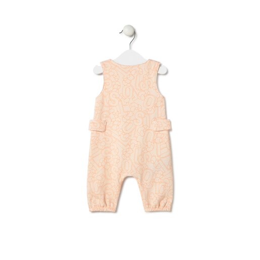 Baby playsuit in Mix orange | TOUS
