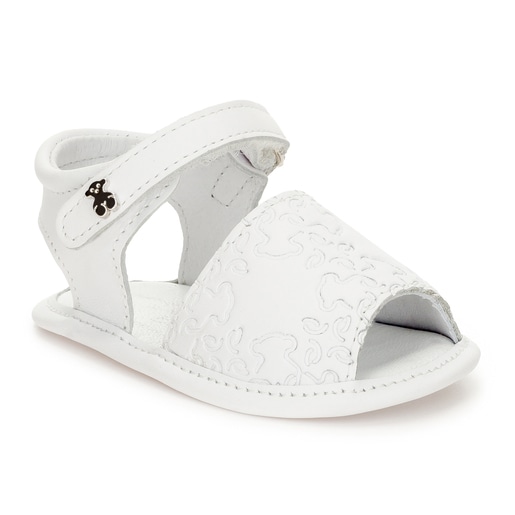 Sandalia Mini Walk Mossaic Blanco | TOUS