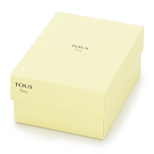 Walk Glam glitter leather sandals in gold - Tous. | TOUS