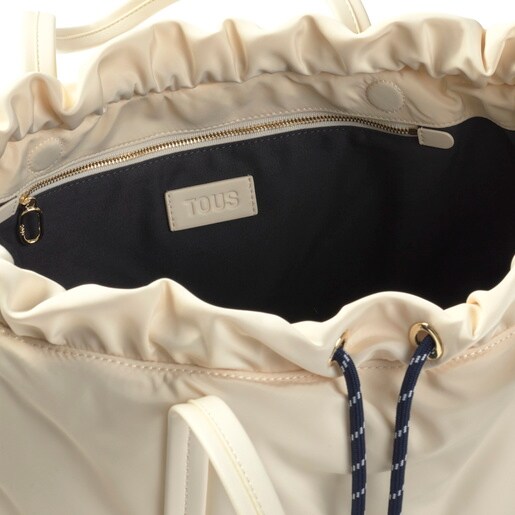 Tote bag beige Empire Soft | TOUS