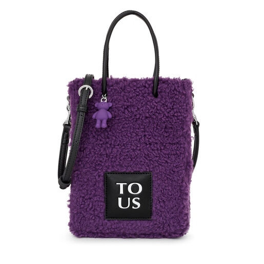 Mini bolso morado TOUS Pop Warm | TOUS