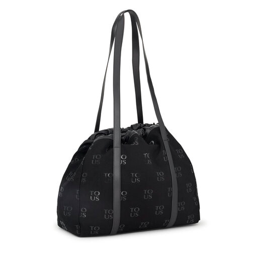 Large black TOUS TO-US Shopping Bag | TOUS