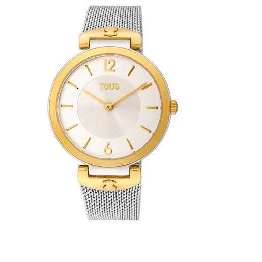 Uhr S-Mesh aus Edelstahl | TOUS