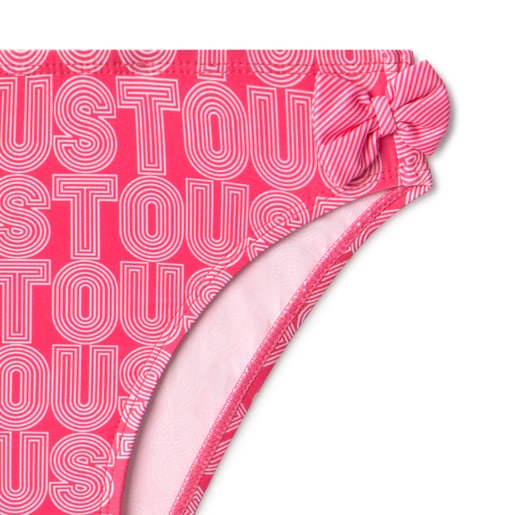 Biquini per a nena Line corall | TOUS