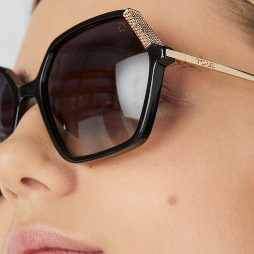 Square Bear sunglases in black | TOUS