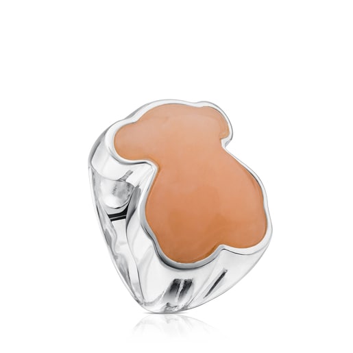 Silver New Color ring with Quartzite | TOUS