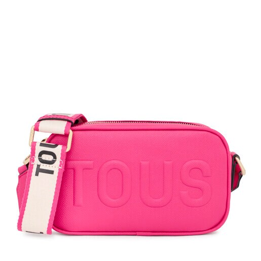 Fuchsia-colored TOUS La Rue Crossbody reporter bag | TOUS