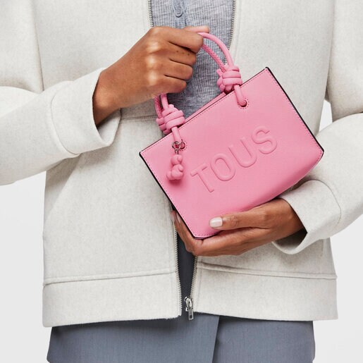 Mini sac rose horizontal TOUS La Rue New | TOUS