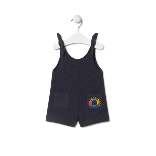 Baby girl s romper in Navi navy blue | TOUS