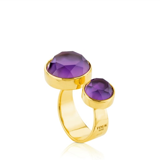 Anillo Bright de Plata Vermeil | TOUS