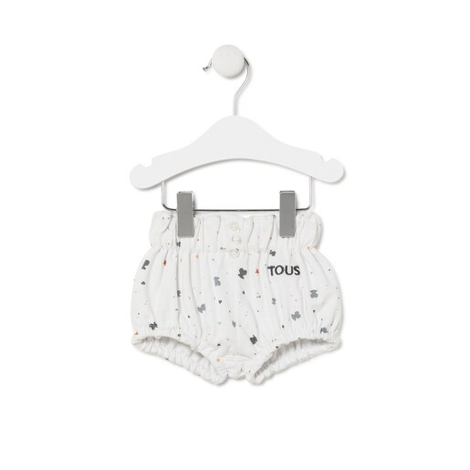 Conjunto de camiseta y pololo Love Blanco | TOUS