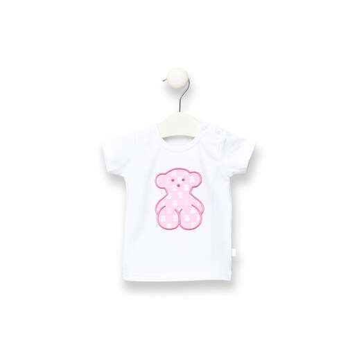 Multi-bear beach T-shirt in pink - Tous. | TOUS
