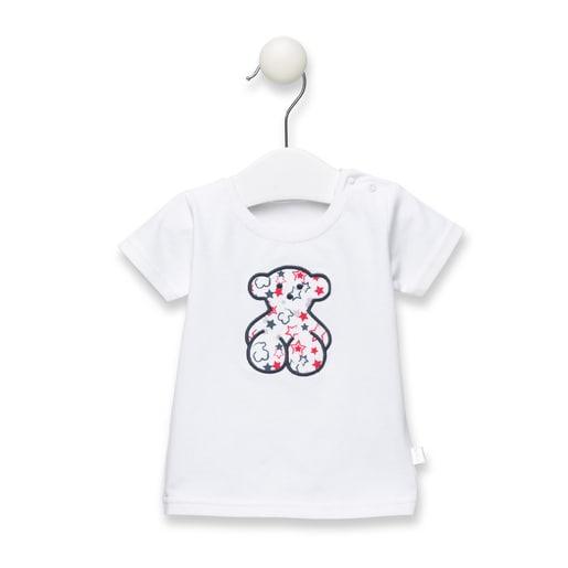Camiseta de playa Stamp Blanco | TOUS