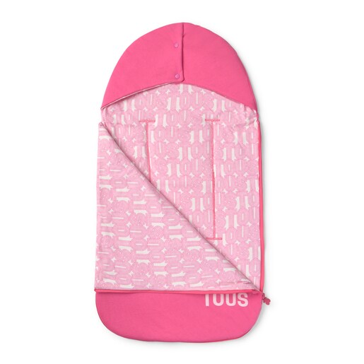 Multipurpose baby footmuff in Vibrant pink | TOUS