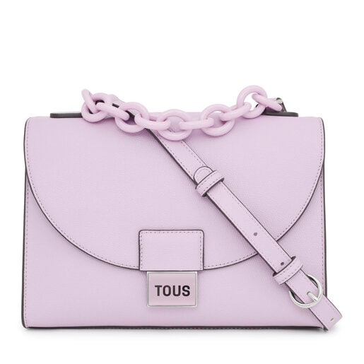 Medium mauve TOUS Sylvia City bag | TOUS