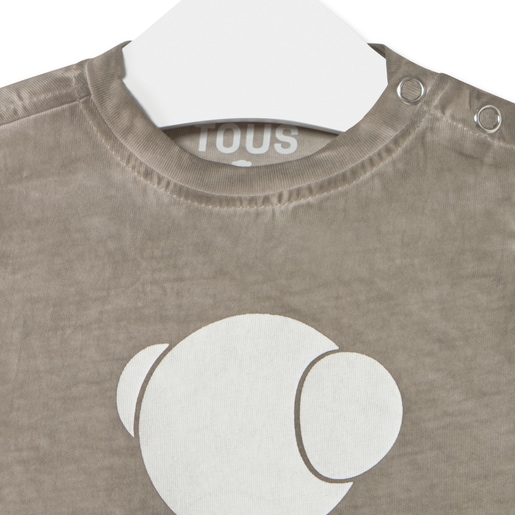 Bold Bear dyed t-shirt in Casual beige | TOUS