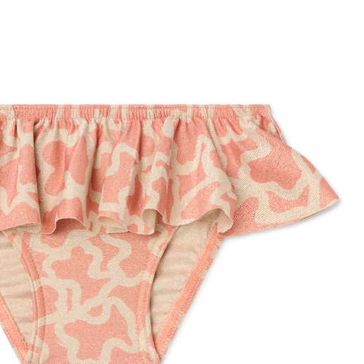 Bañador culetín de niña Glit rosa | TOUS