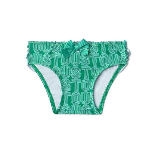 Culetín de niña Candy Line verde | TOUS