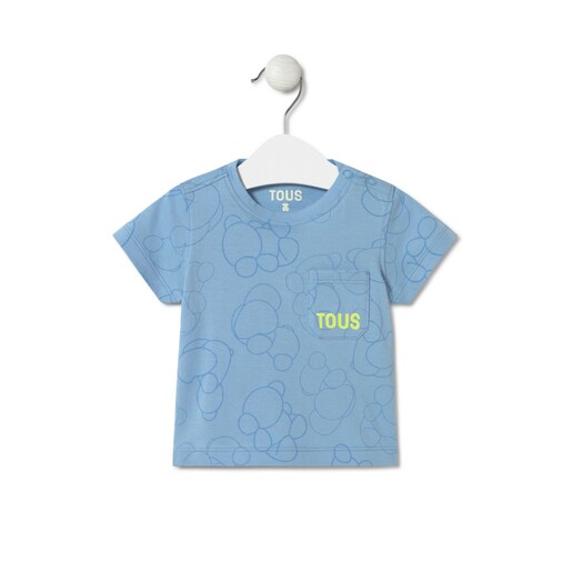 Bold Bear t-shirt in Casual sky blue | TOUS
