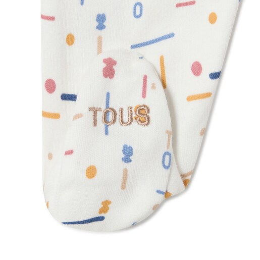 Newborn baby set in Geome pink | TOUS