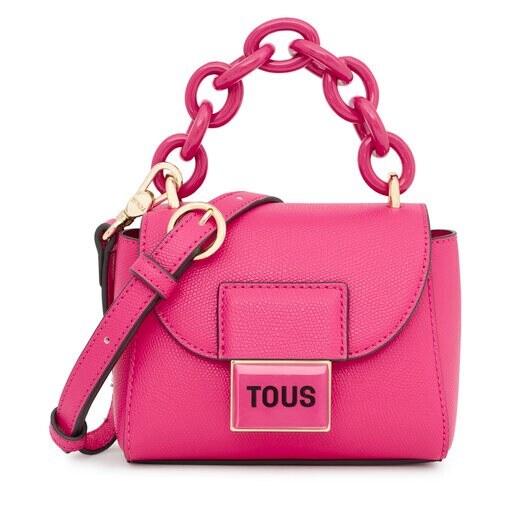 Fuchsia-colored TOUS Sylvia Crossbody minibag | TOUS