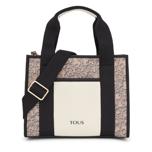 Medium taupe TOUS Kaos Mini Evolution Amaya Shopping Bag | TOUS